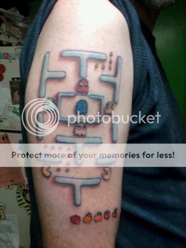 Arcade Tattoo's??? | Museum of the Game Forums