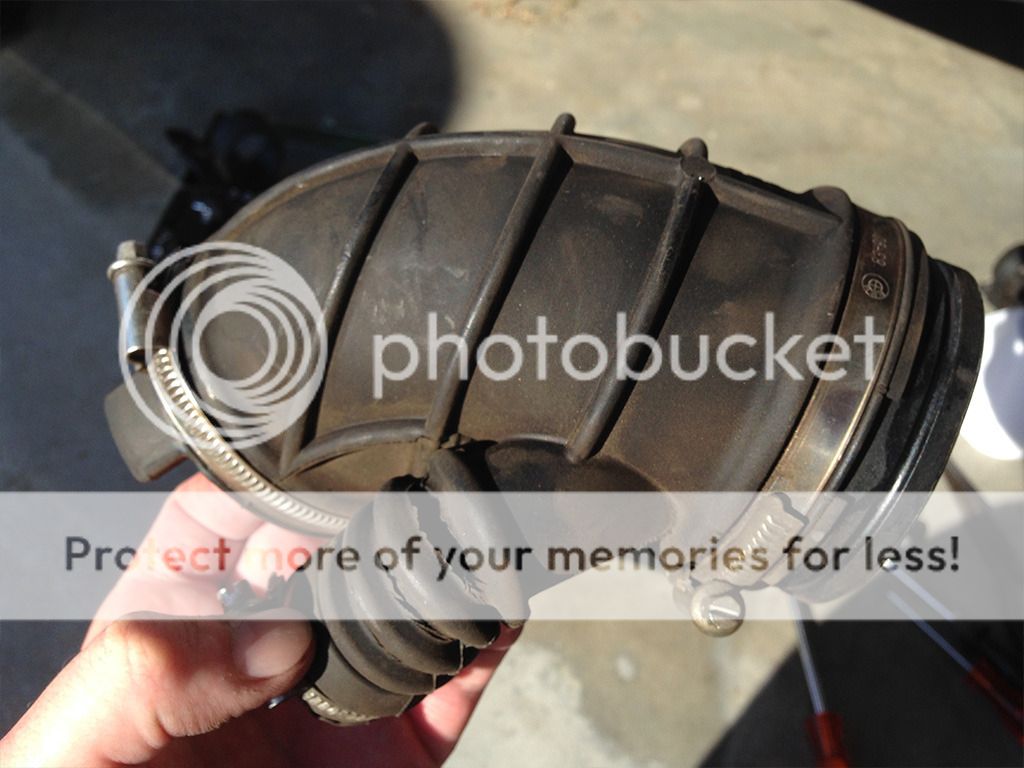 Simple DIY - cracked M54 intake boot: | E46 Fanatics Forum