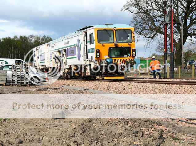 New Alloa Station, work in progress and open day. - Railways of ...