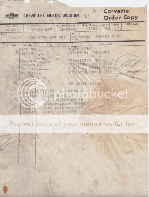 1967 Unrestored, mostly original 427-435 - CorvetteForum - Chevrolet ...