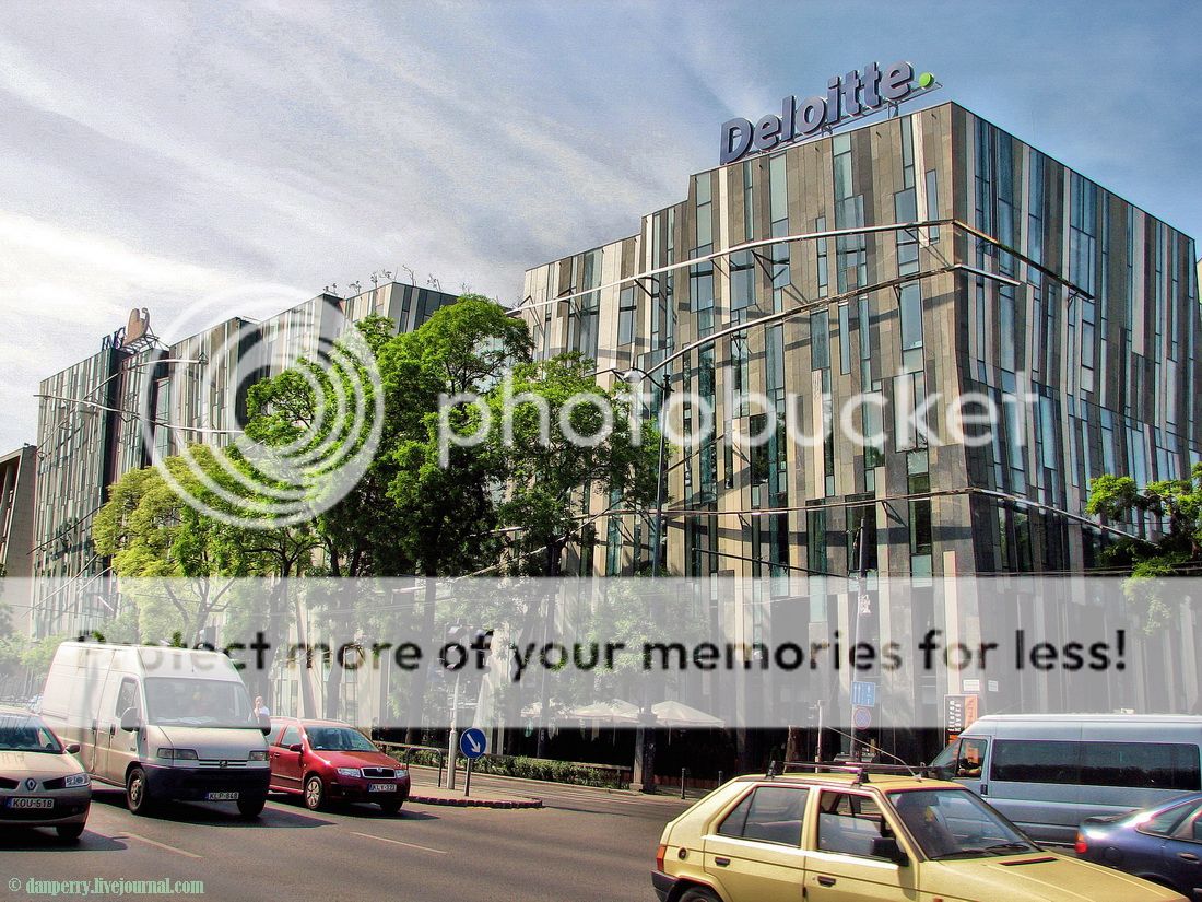 Deloitte building and its details, Budapest - 19 May 2008: danperry ...
