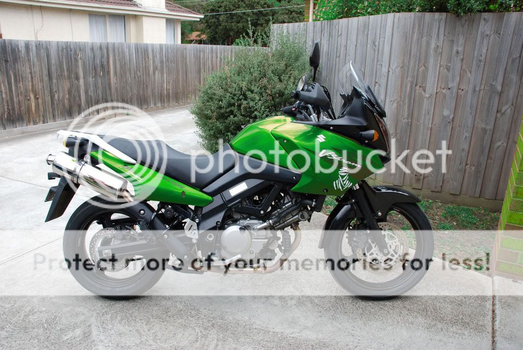 Anyone See a green V-Strom | StromTrooper