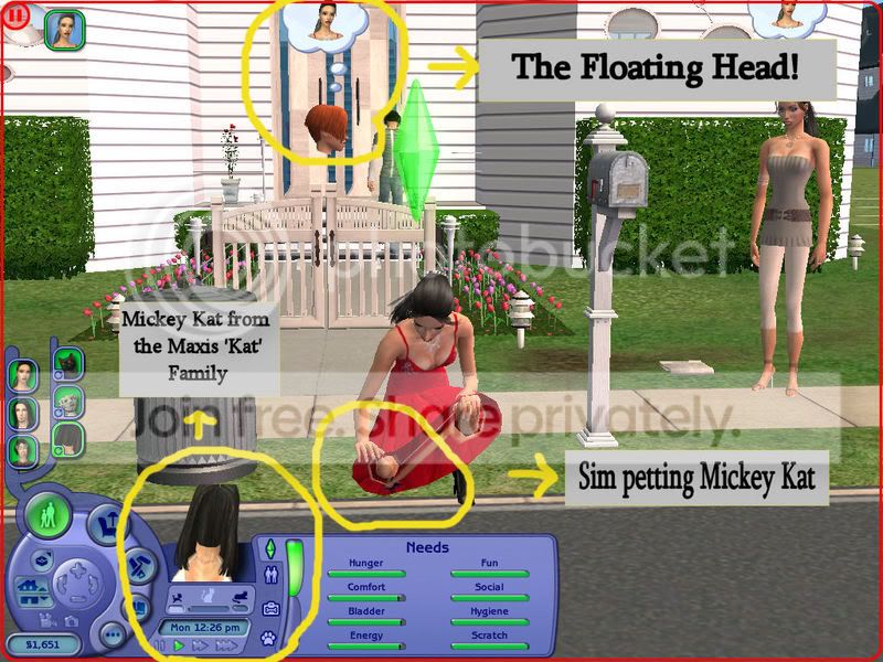 Mod The Sims - cool error in pets with floating head