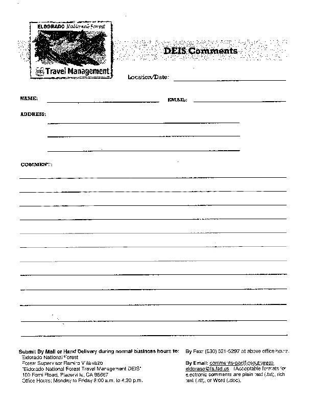 Sample Forms/Letters for Officials | Pirate 4x4