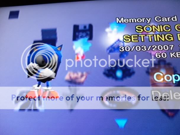 Sonic Playstation 2 Memory Card icons - Sonic Chat - Sonic Stadium