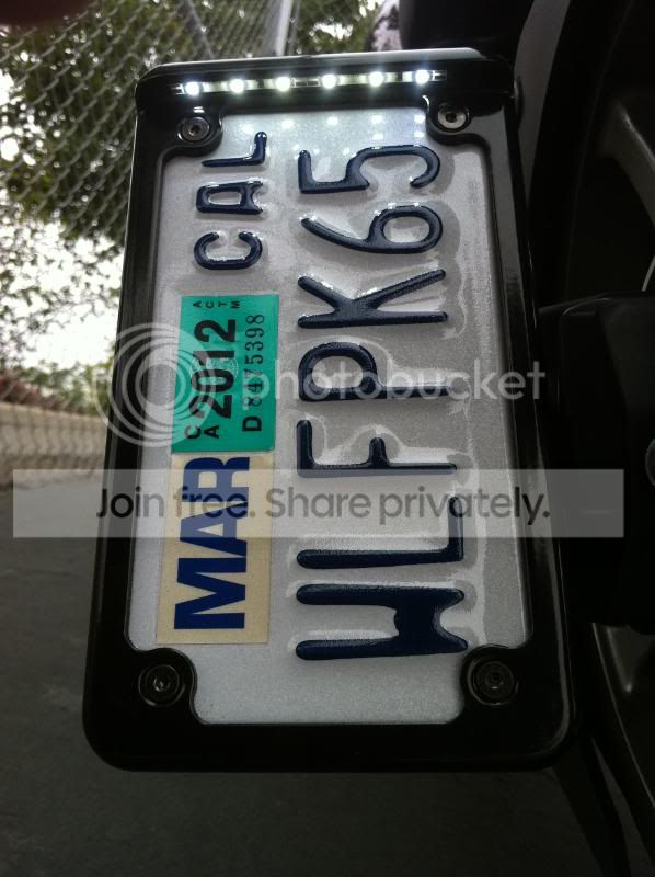 Show Us Your Custom License Plate | Yamaha Star Stryker