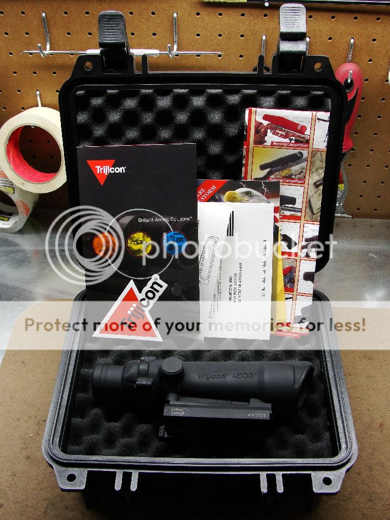 Sold: Trijicon TA11F ACOG with LaRue QD mount - Calguns.net