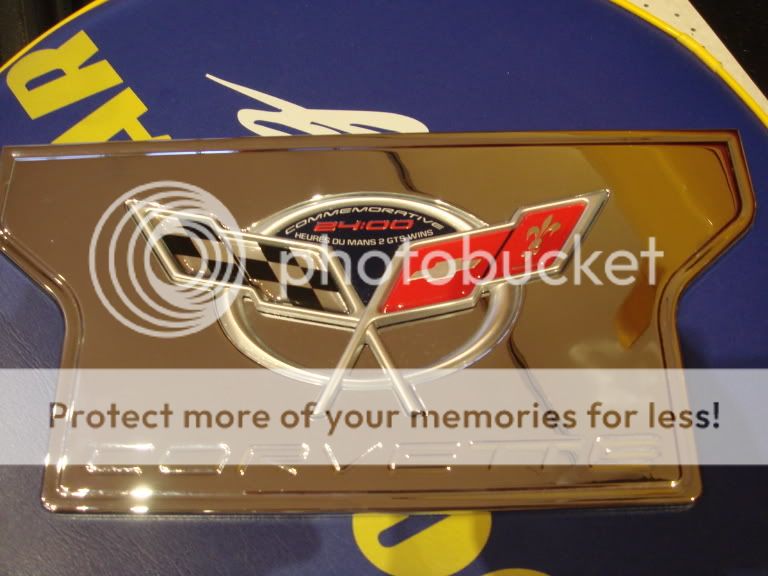 F/S BRAND NEW Commemorative Exhaust plate - AWESOME! - CorvetteForum ...