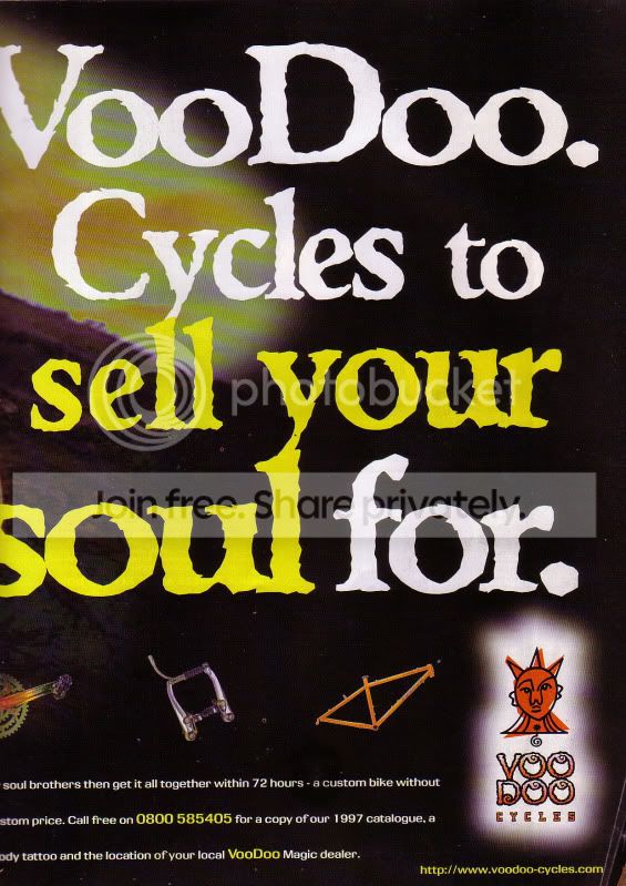 Voodoo Cycles advert | Retrobike