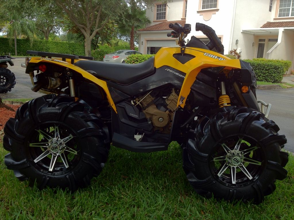 32" Silverbacks on a 2013 Renegade 1000... | Mud in My Blood Forum