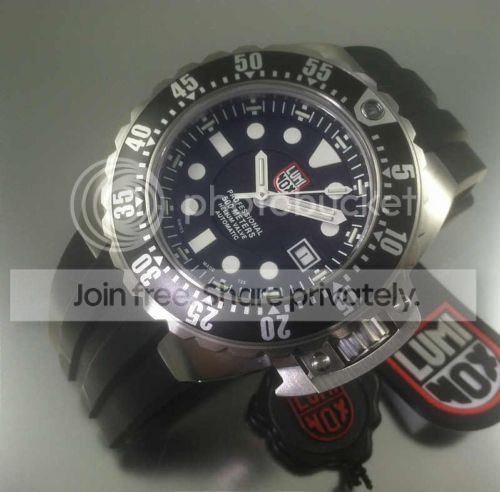 I was surfing the net and came across this Diver. It's the Luminox 1500 ...