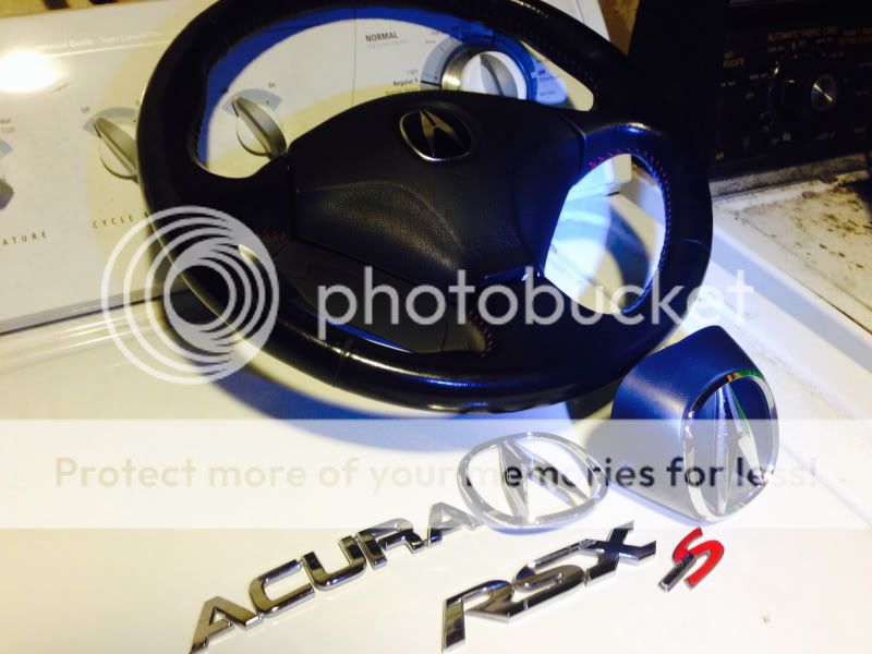 California - FOR SALE: Acura RSX type S emblems and steering wheel ...