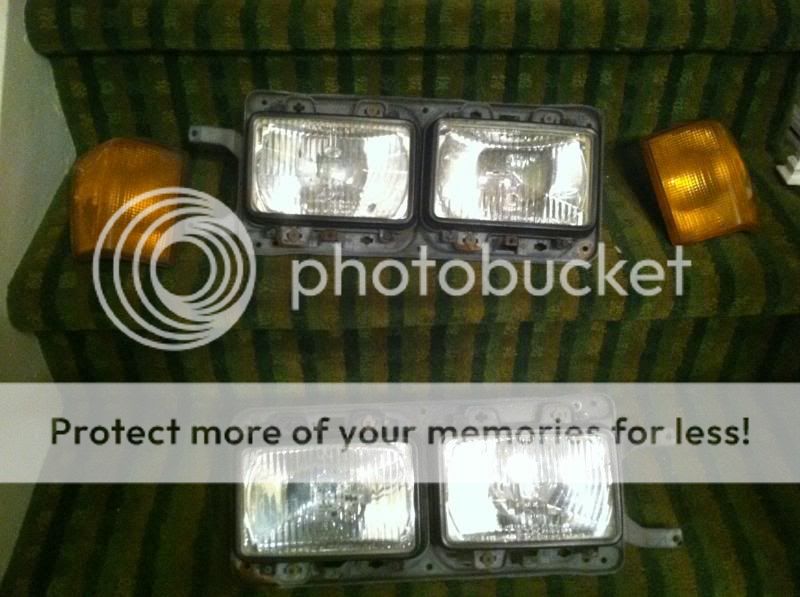 Hella H4 stock style headlights and stock turns | VW Vortex ...